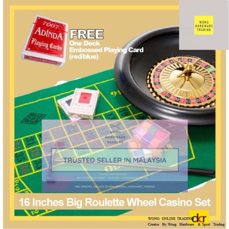 ALL NEW Roulette 16 Inches Russian Casino Roulette Wheel with ...