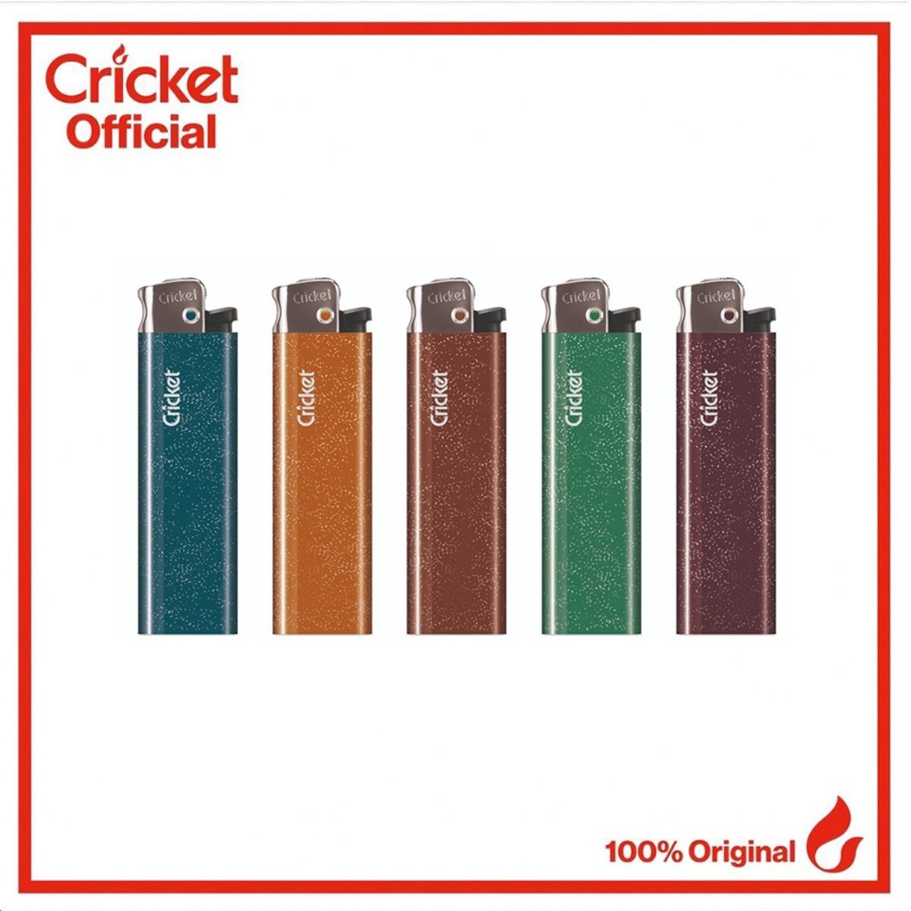 Cricket Lighters Limited Edition Sparkling Lounge Series (5 Pcs ...