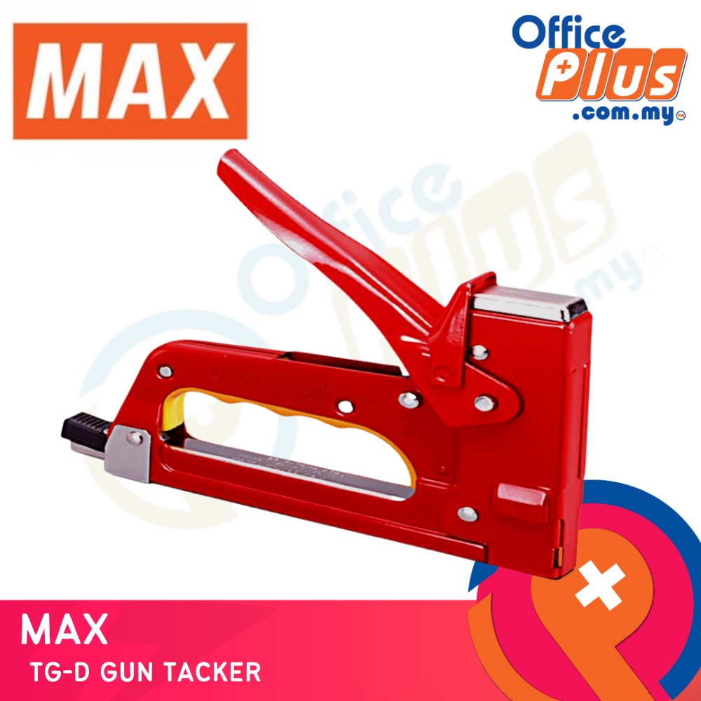 MAX TG-D GUN TACKER (RED) | Shopee Malaysia