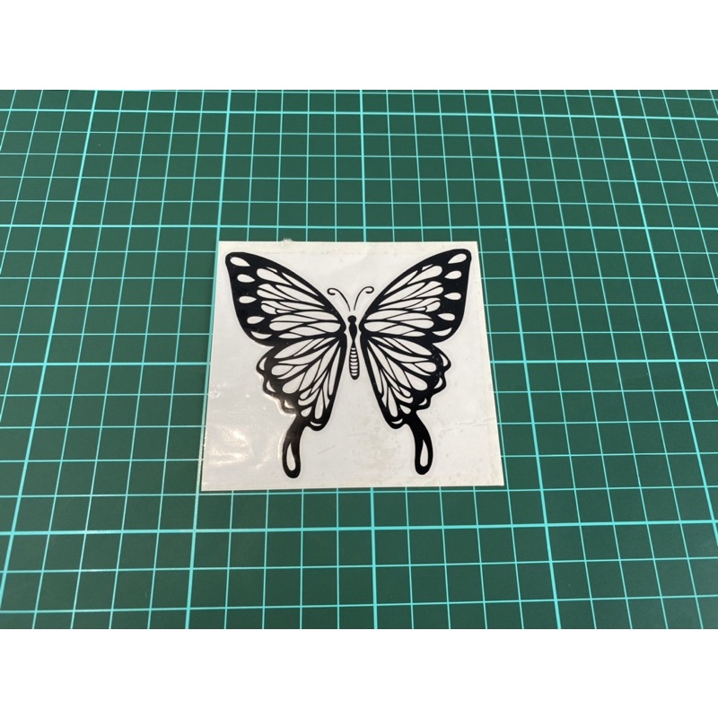 Butterfly Logo Deco Sticker | Shopee Malaysia
