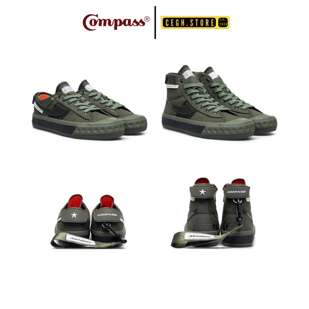 Compass Flight Shoes Jkt Low & High [ORIGINAL] | Shopee Malaysia