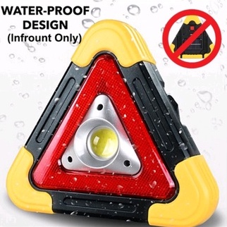 Traingle Solar LED Emergency Light Rechargeable | Shopee Malaysia