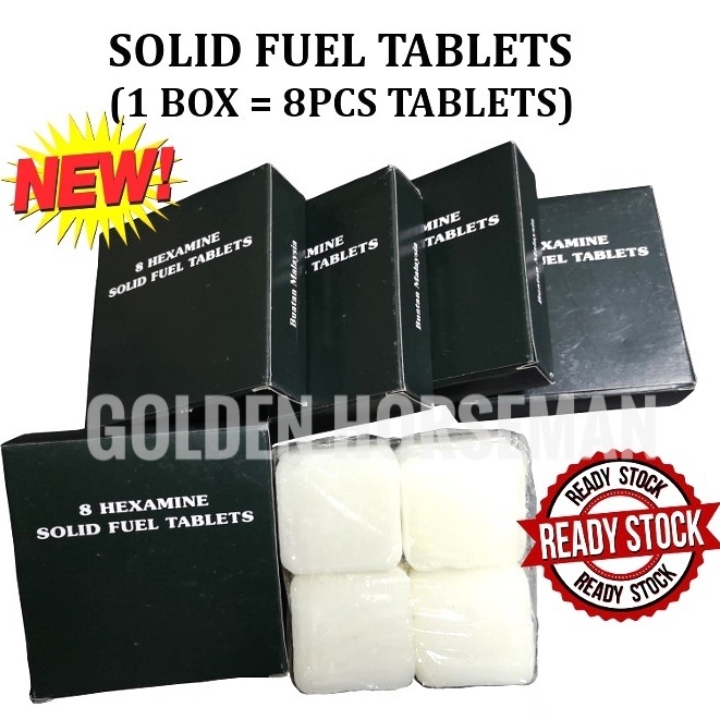🔥🆂🅰🅻🅴🔥Hexamine Solid Fuel Tablets Lilin (8pcs/Box) | Shopee Malaysia