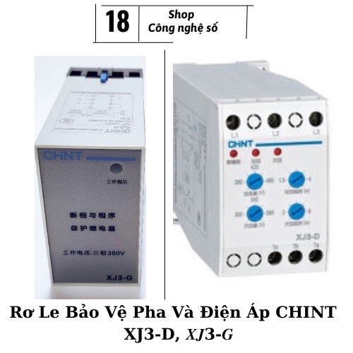 Chint XJ3-G 3-phase voltage protection relay, Chint XJ3-D, Chint Phase ...