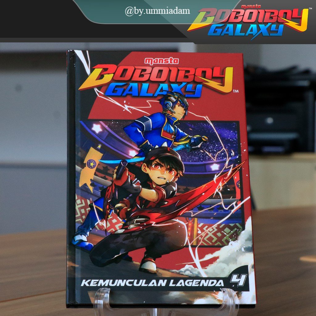 ANIMONSTA STUDIOS ~ Komik BoBoiBoy Galaxy Vol. 4: Kemunculan Lagenda ...