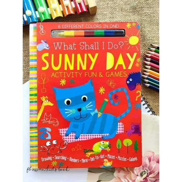 SUNNY DAY ACTIVITY FUN AND GAMES FOR KIDS , Children ACTIVITY BOOK ...