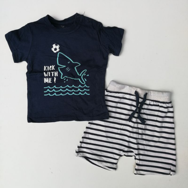 topomini baby boy cotton 2pc(24m) | Shopee Malaysia