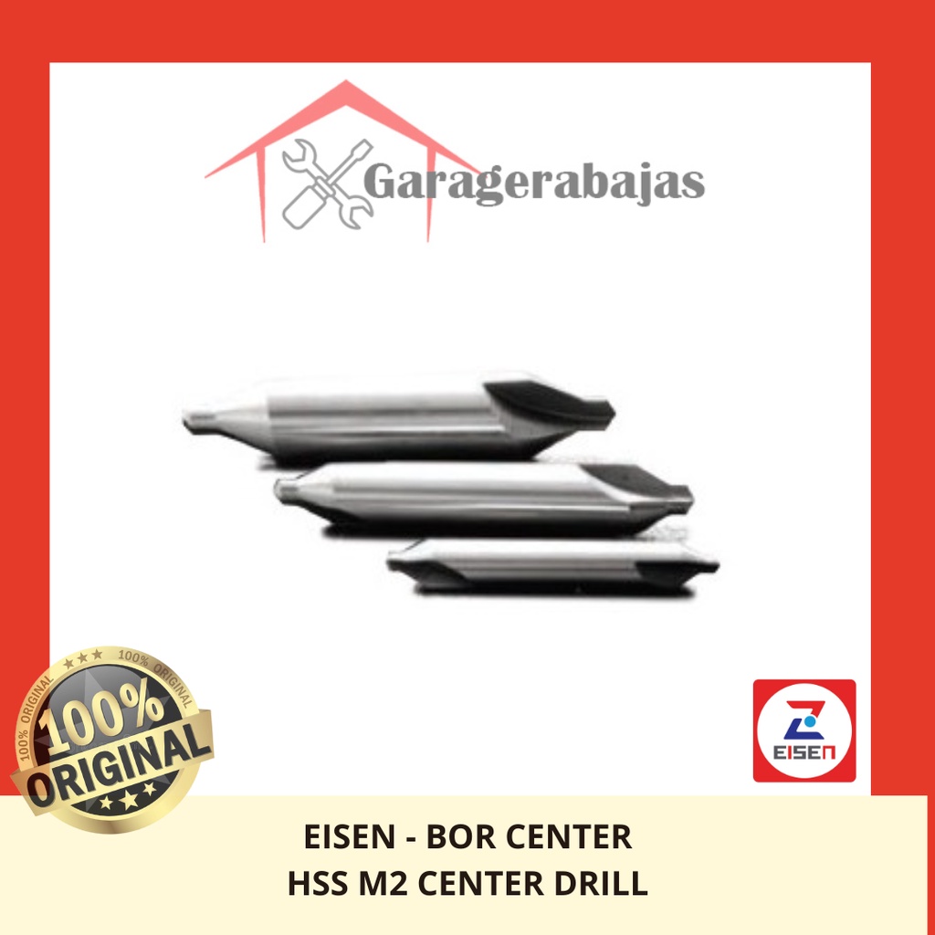 Eisen - DRILL CENTER HSS M2 CENTER DRILL - Bs2 (5/64 INCH) | Shopee ...