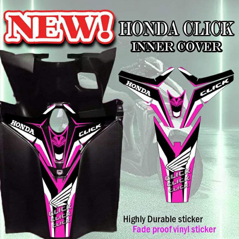 Honda Click Inner Body Printed Decals Sticker | Shopee Malaysia