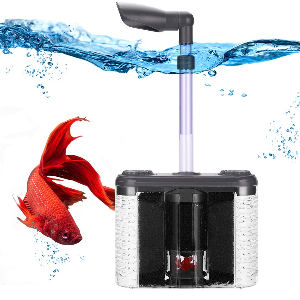 Fish tank filter water goblin fish toilet clean fish manure aquarium ...