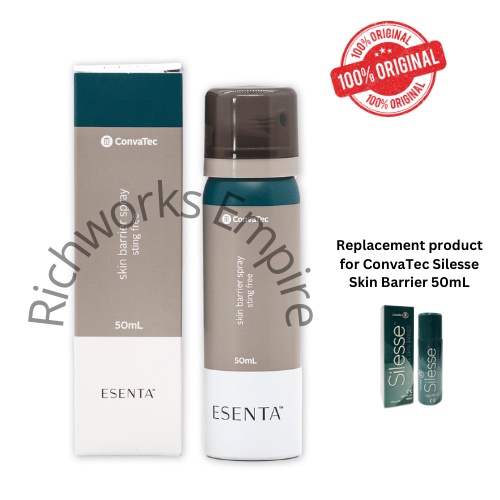 CONVATEC 423288 ESENTA/ Silesse Skin Barrier Sting Free (50ml) | Shopee ...