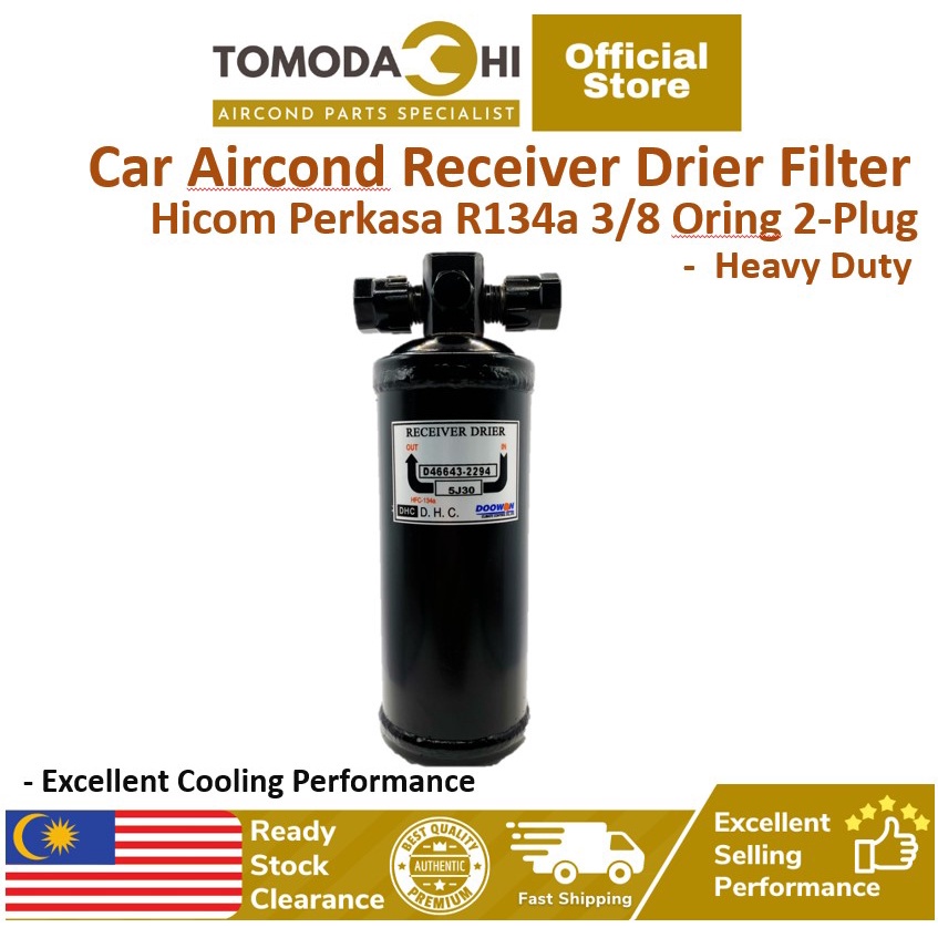 TOMODACHI Car Aircond Receiver Drier | Filter Drier Air Cond Hicom ...
