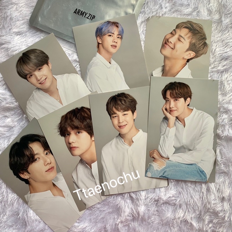 [OFFICIAL] Armykit 6th Renewal Benefit Photo | Photocard BTS RM Jin ...