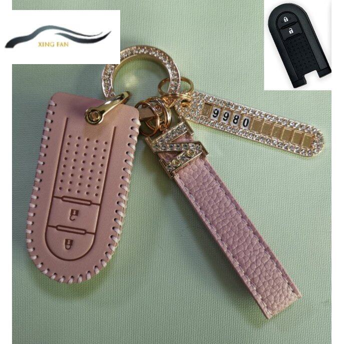 XINFAN Toyota Wigo Rush Gen 3 Keyless Remote Leather Key Cover Car ...