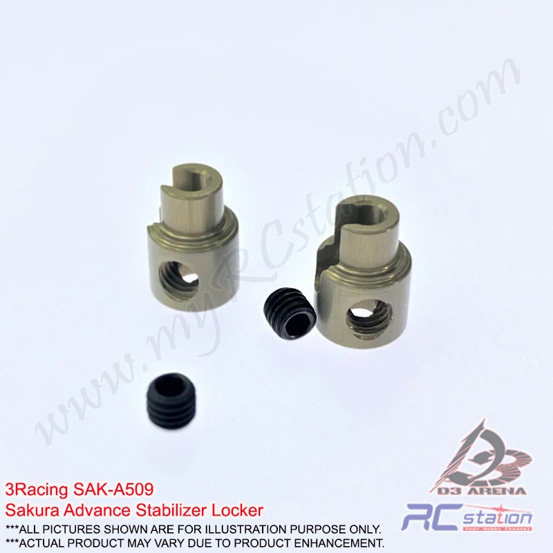 3RACING Cero Sakura Advance Stabilizer Locker #SAK-A509 | Shopee Malaysia