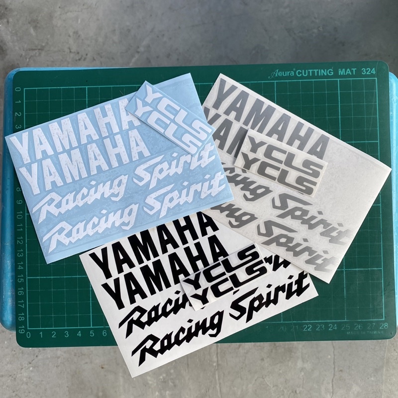 STICKER RACING SPIRIT SS-2 (1 set) SSTWO | Shopee Malaysia