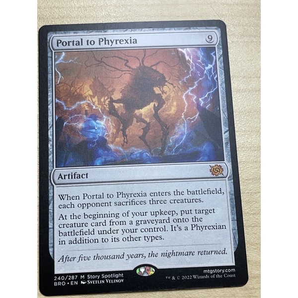 (BRO) Portal to Phyrexia | Shopee Malaysia