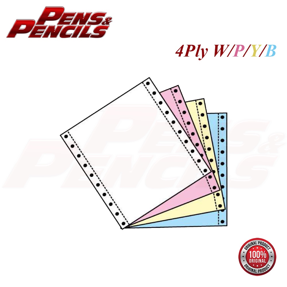 Computer Form NCR Paper 9.5'' X 11'' / A4 - 1Ply 2Ply 4Ply / 1000 2000 ...