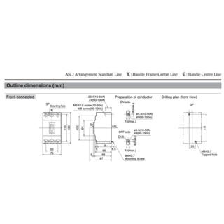 TERASAKI E100SF-3P MCCB 3P 30A 60A 100A (10Ka) | Shopee Malaysia