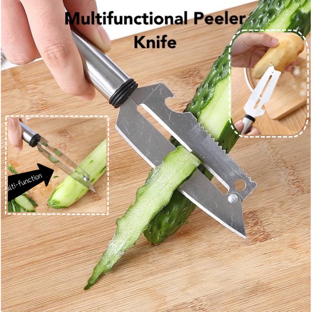 Multifunctional Peeler Fruit Knife Stainless Steel Peeling Knife ...