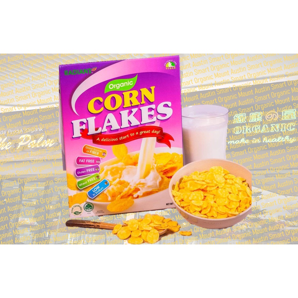 Radiant Organic Corn Flakes 250g | Shopee Malaysia