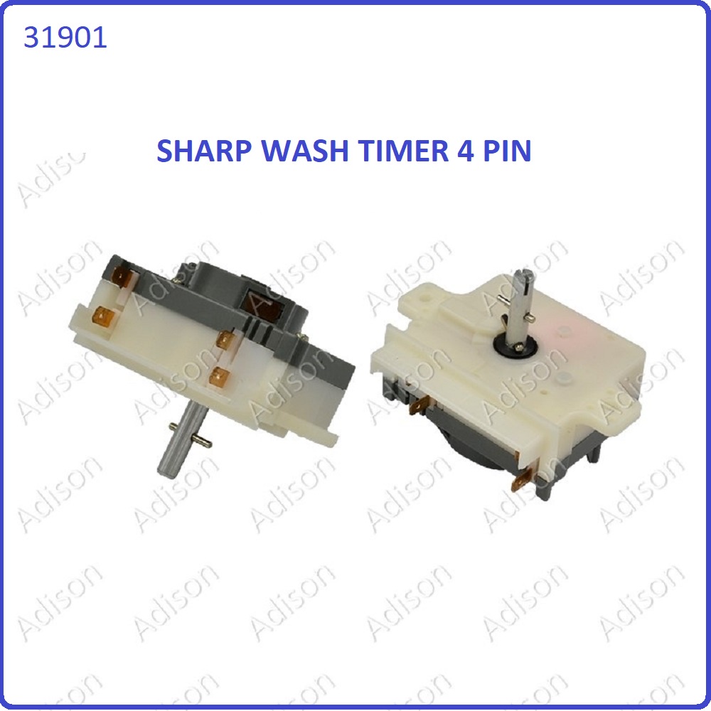 Sharp Wash Timer 4 Pin for semi auto washing machine | Shopee Malaysia