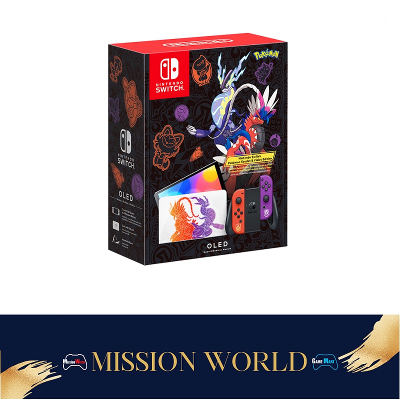 Nintendo Switch OLED Pokemon Scarlet and Violet Edition | Shopee Malaysia