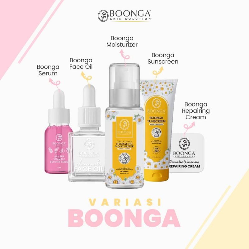 [READY STOCK] Cleanser Gel Boonga/Pelembap Boonga/Minyak Boonga ...