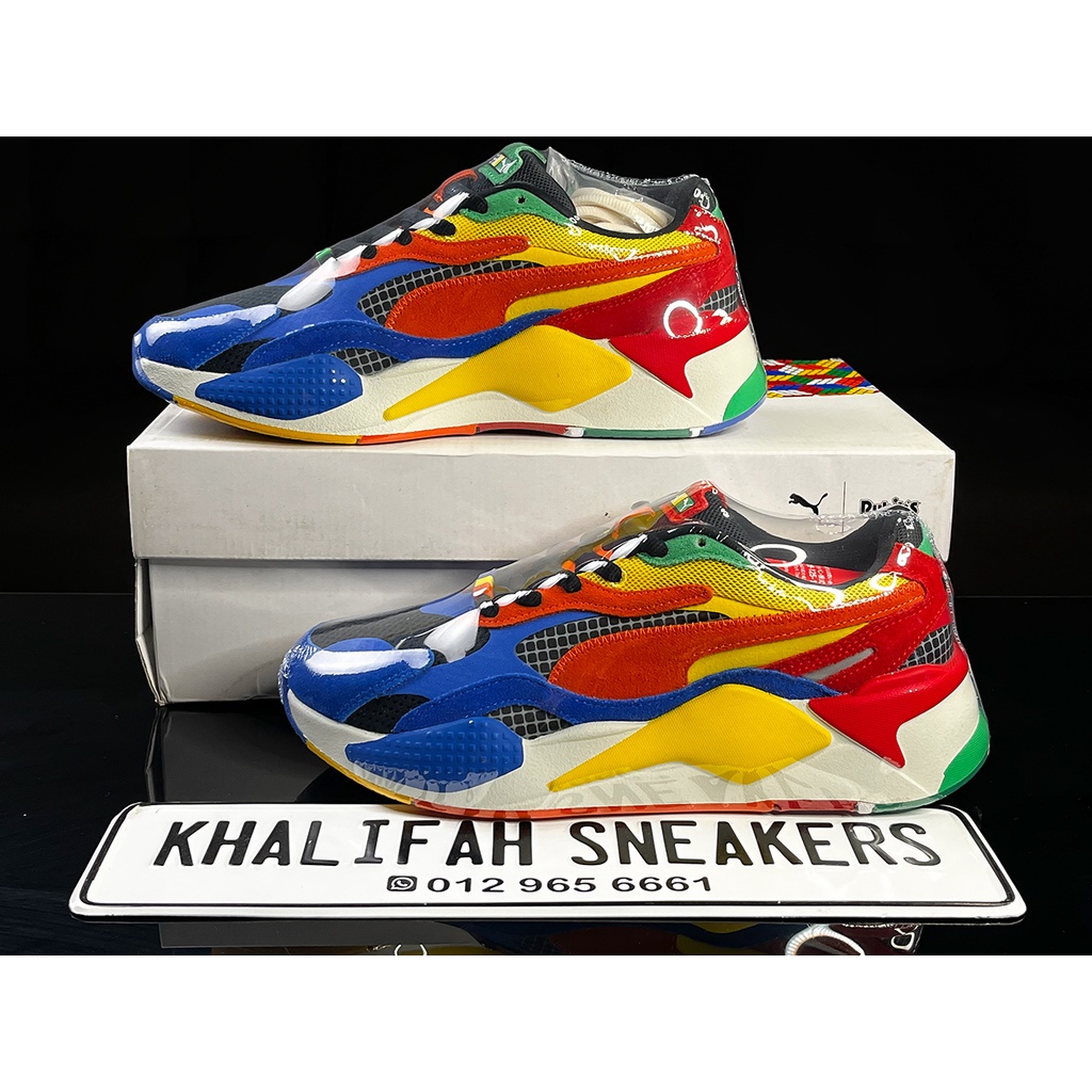Puma RSX Rubiks multicolour 100% original (373428-01) | Shopee Malaysia