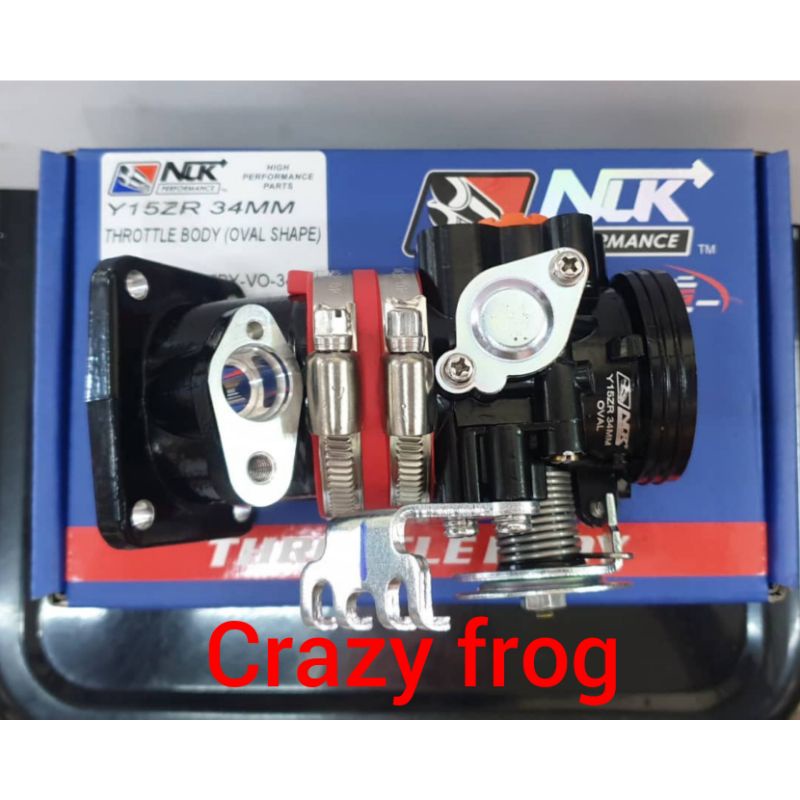 YAMAHA Y15ZR y15 lc150 NLK THROTTLE BODY RACING NEW MODEL 34MM | Shopee ...