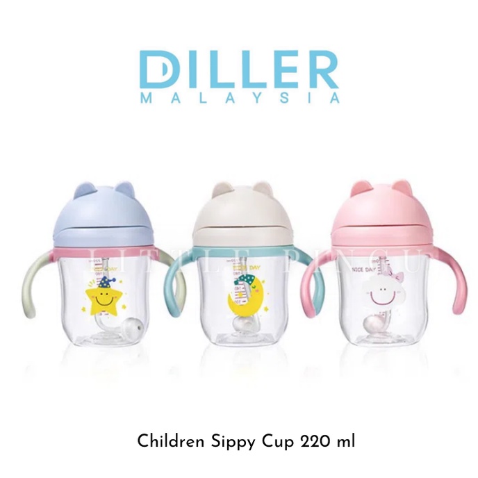 Diller Water Bottle For Baby / kids - 220ml / 300ml | Shopee Malaysia