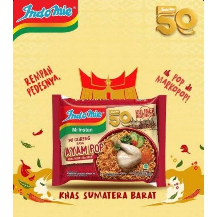 Indomie Fried Chicken pop indomie nusantara Flavor Fried Noodles viral ...