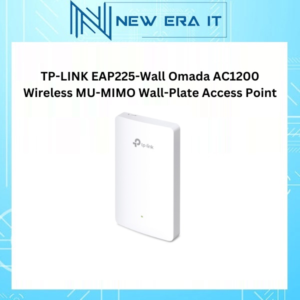 TP-LINK EAP225-Wall Omada AC1200 Wireless MU-MIMO Wall-Plate Access ...