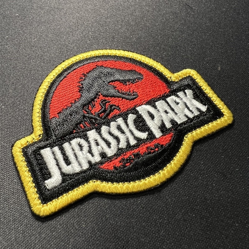Patch Jurassic Park Embroidered | Shopee Malaysia