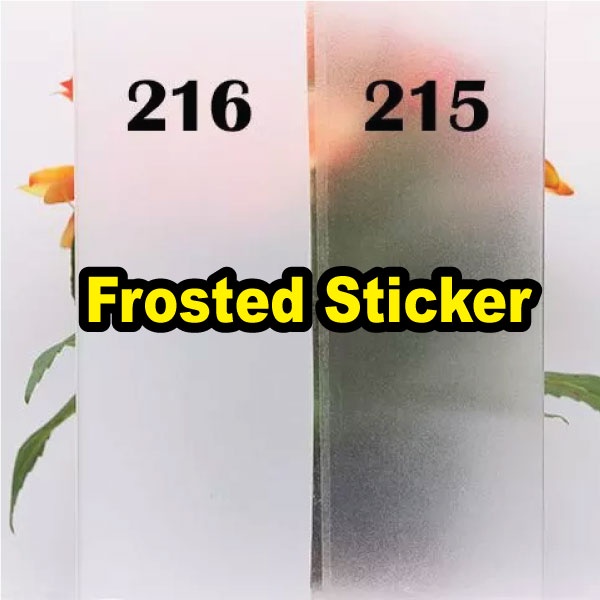 Frosted Sticker for Office and House Window / Privacy Sticker Film ...