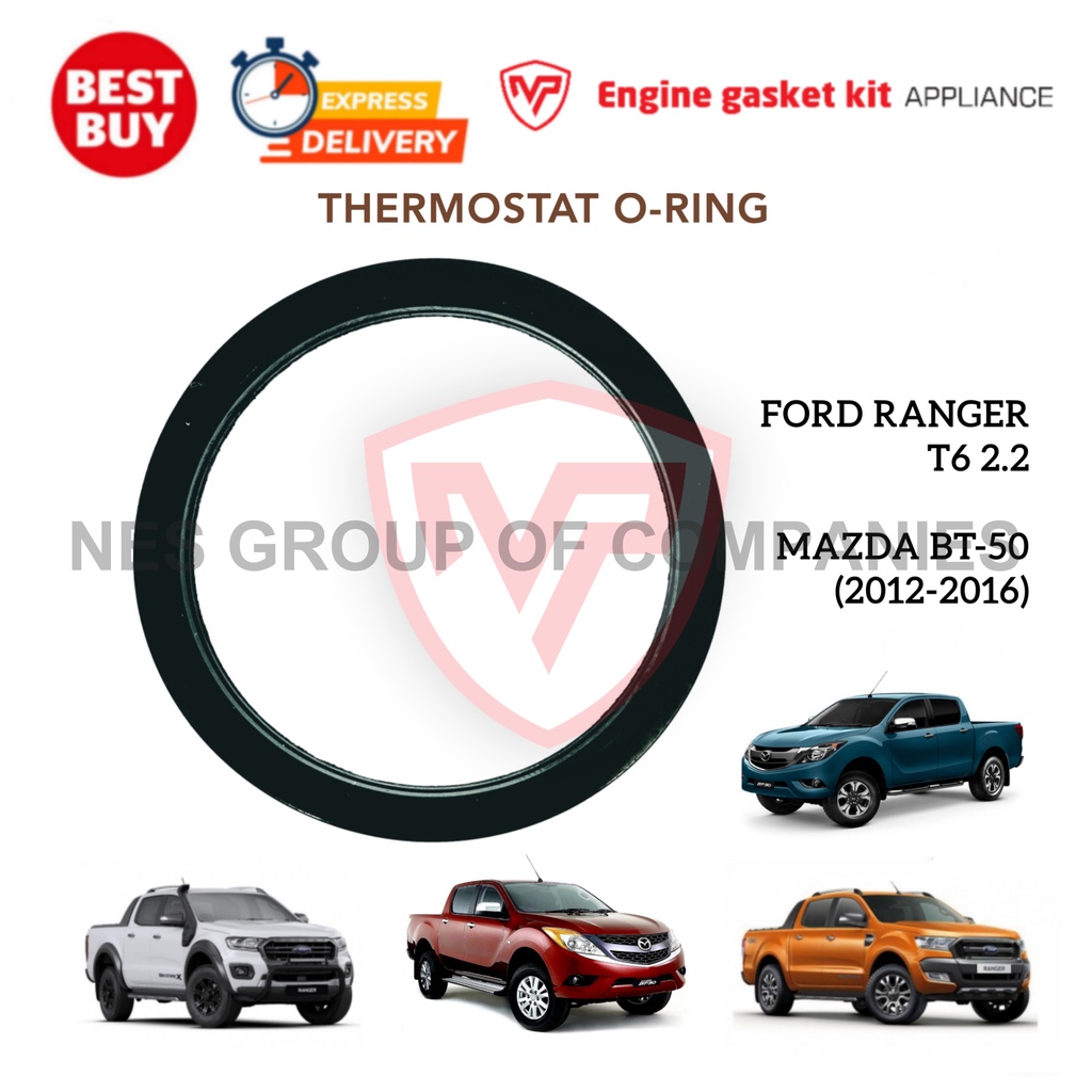Thermostat O-Ring Seal Ford Ranger T6 2.2 / Mazda BT-50 2.2 2012-2016 | Shopee Malaysia