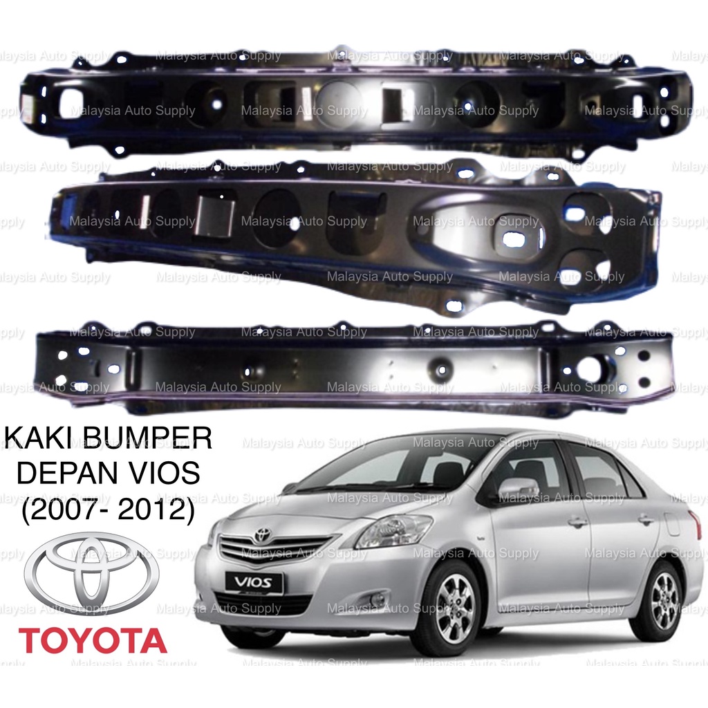 TOYOTA VIOS ( NCP93 ) - FRONT BUMPER REINFORCEMENT (NEW) KAKI BUMPER ...