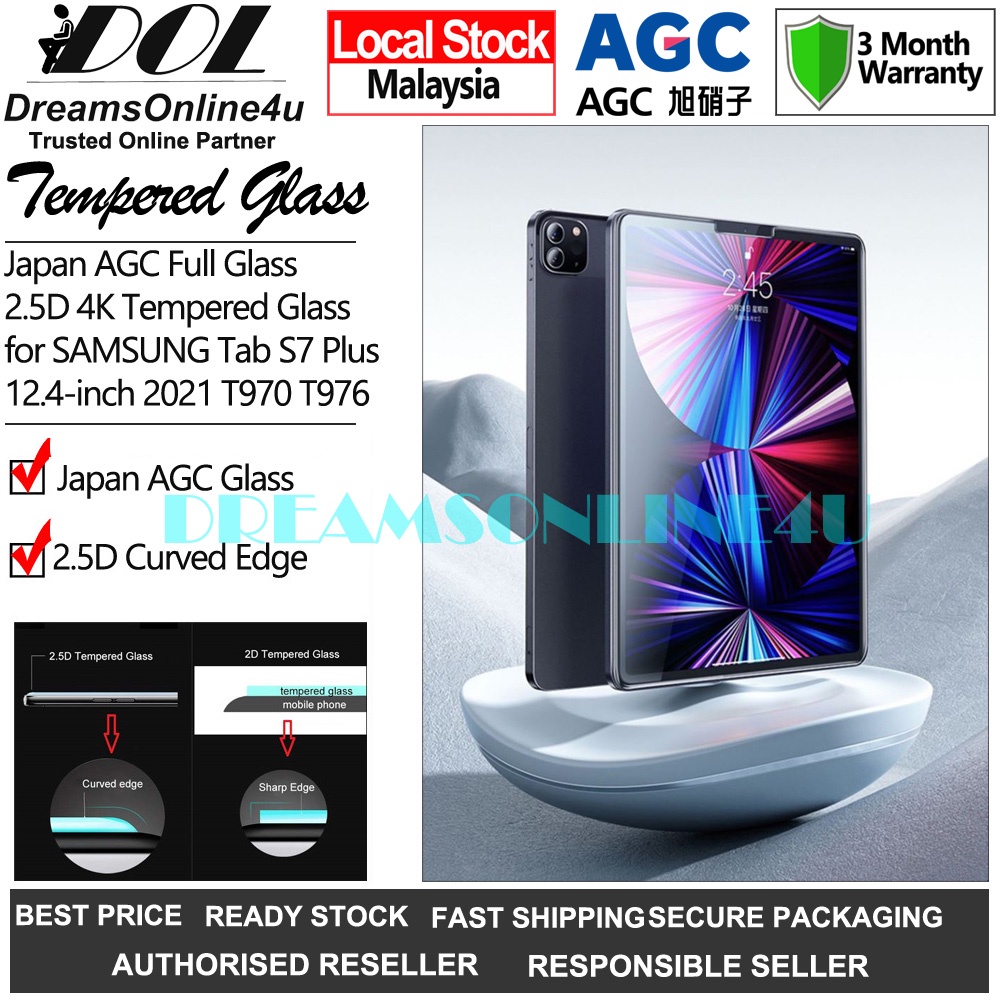 PsDs Japan AGC Glass 2.5D 4K UHD Zero Fingerprint Flagship Tempered ...