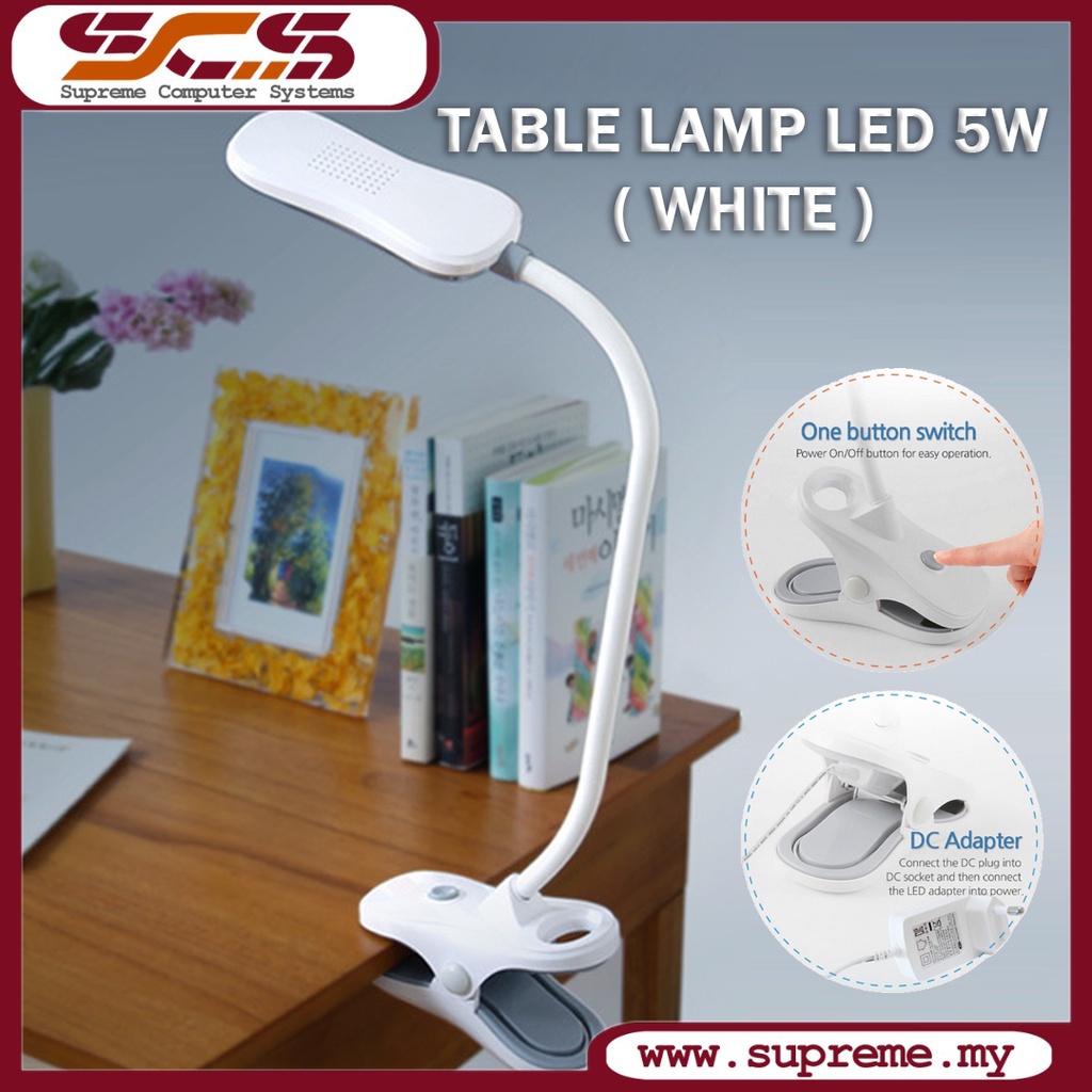 Modern Table Lamp / Desk Lamp / Study & Working Lamp Save Space / LED ...
