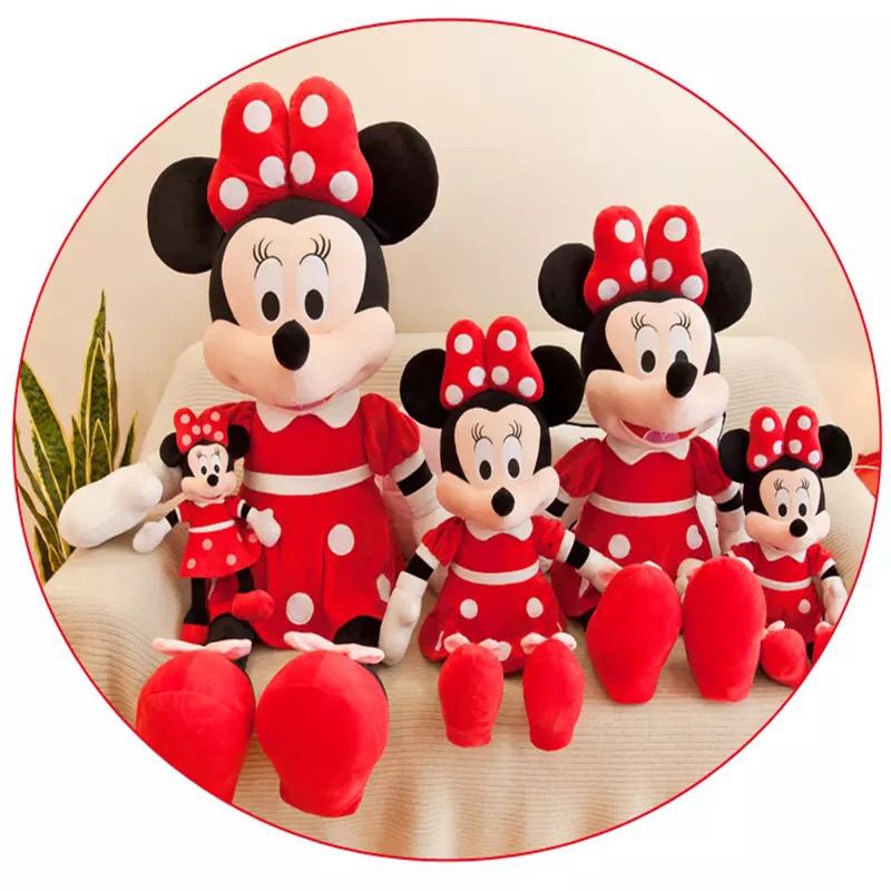Cuddly Soft And Mickey Mouse And Minnie Plush Toys Ideal Gifts For ...