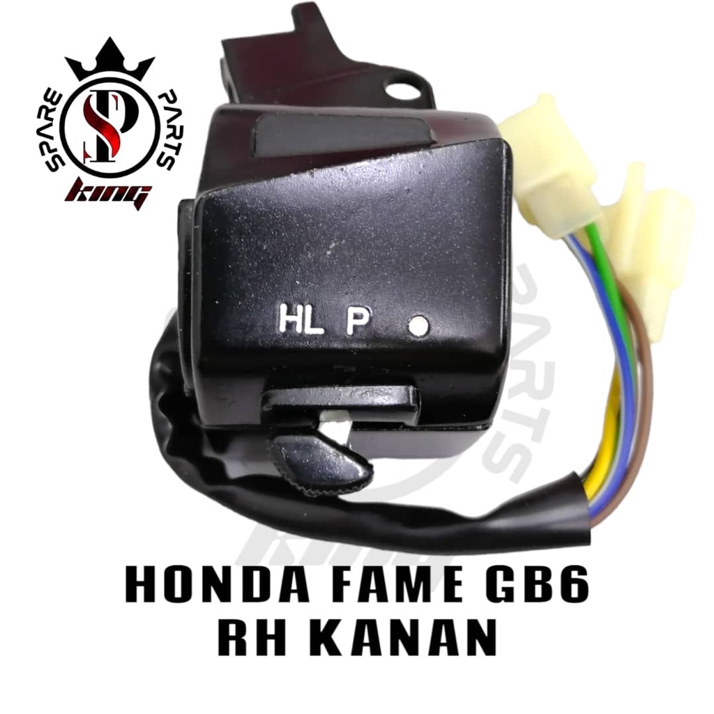 HONDA FAME GB6 RH KANAN HANDLE SWITCH SUIS SUIZ KANAN MOTOR FAME GB6 ...