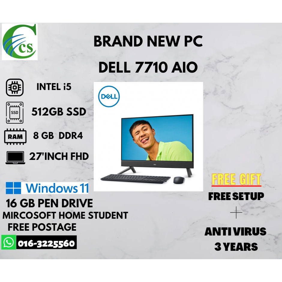 DELL 7710 AIO BRAND NEW PC | Shopee Malaysia