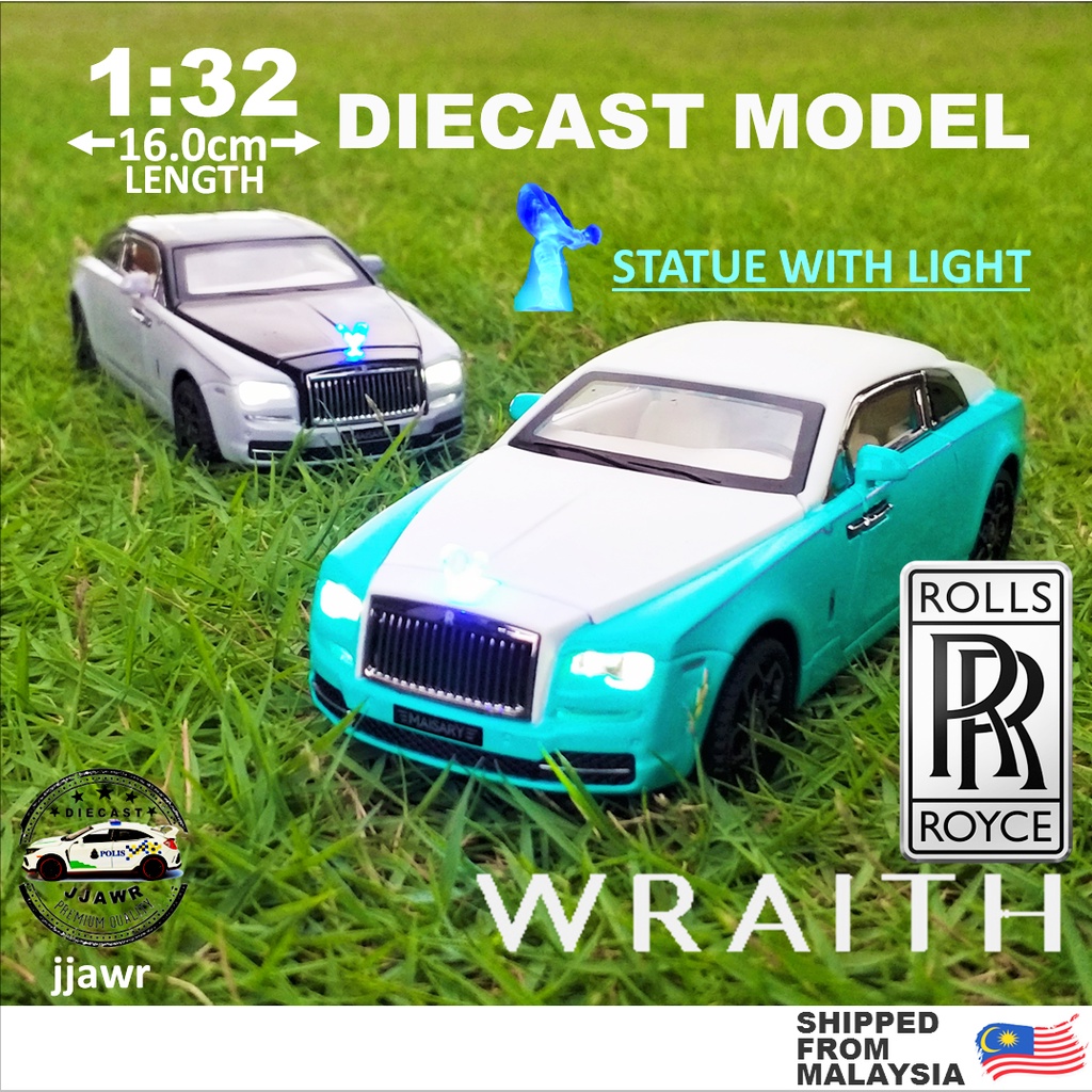 1:32 Rolls Royce Wraith Mansory Model Diecast Toy Car | Shopee Malaysia