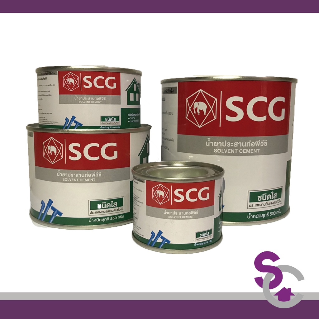 SCG PVC Pipe Brazing Adhesive Solder Paste Clear Type | Shopee Malaysia