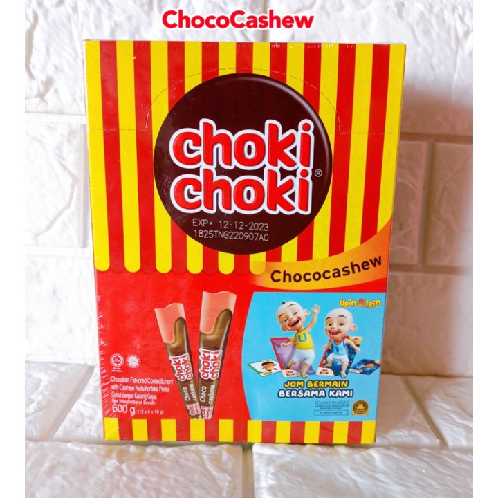 Choki Choki Chocolate Milk Cashew Paste 60pcs / Box | Shopee Malaysia