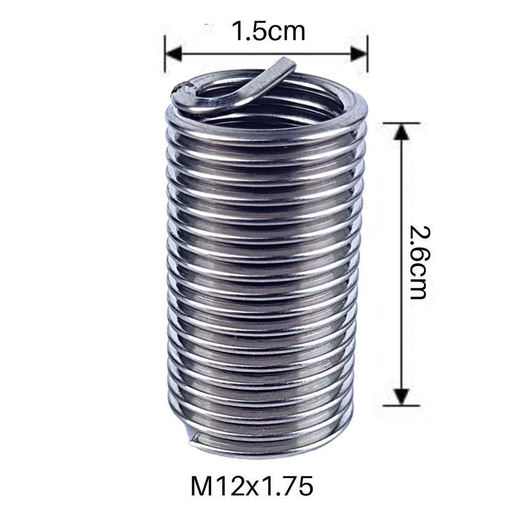 Thread Repair Tool Helicoils (M3x0.5),(M4x0.7),(M5x0.8),(M6x1.0),(M8x1 ...
