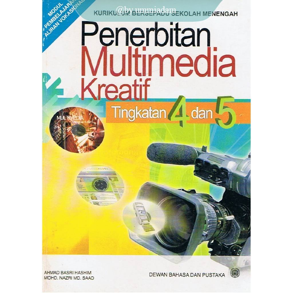 DBP ~ Buku Teks MPAV Penerbitan Multimedia Kreatif Tingkatan 4, 5 ...