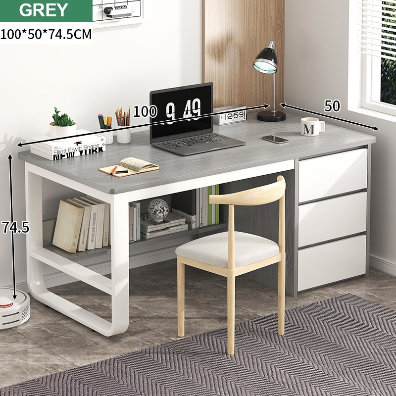 🖥️Computer Table With Drawer/Meja Komputer/Meja Belajar/Meja office ...