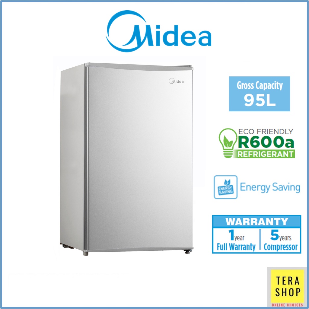 Midea MDRD142FGD 95L 1-Door Refrigerator Peti Sejuk Beku | Shopee Malaysia