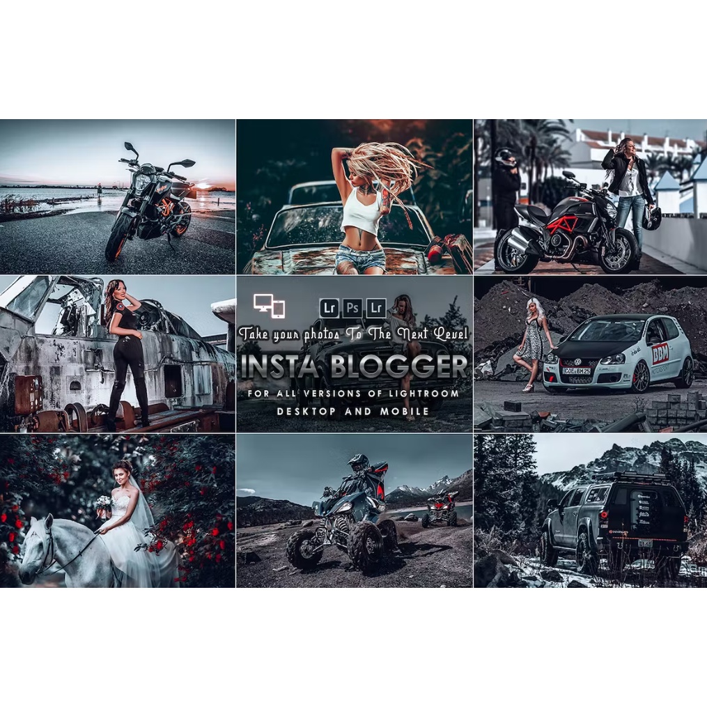 INSTA Blogger Presets (Mobile & Desktop) | Shopee Malaysia